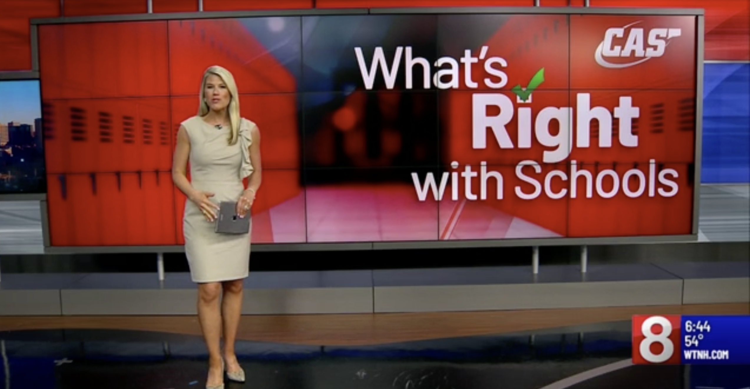 NESS IN THE NEWS: WTNH What's Right With Schools